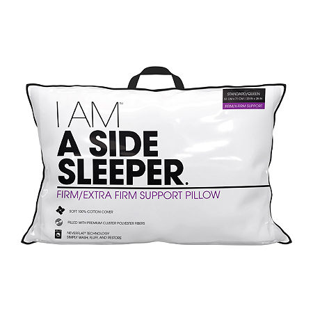 Click here for I Am Side Sleeper Pillow  One Size  White prices