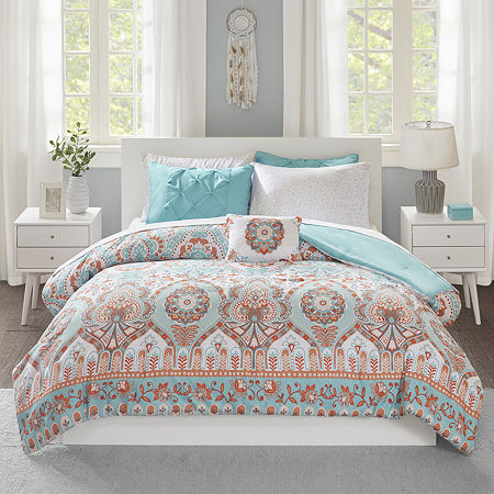 Intelligent Design Vinnie 8-Pc. Comforter Set  Queen - Aqua