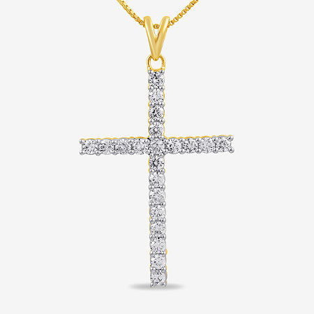 Click here for Womens 1 CT.T.W. Natural Diamond 14K Yellow Gold C... prices