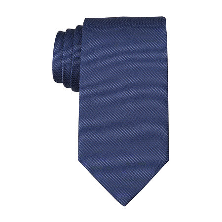 Click here for Stafford Extra Long Pin Dot Tie  One Size  Blue prices