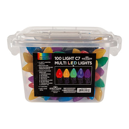Click here for Kurt Adler 100 C7 Multicolored String Lights  One... prices