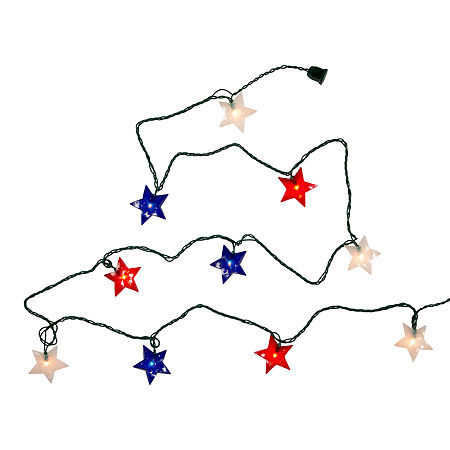 Click here for Kurt Adler Ul 10l Patriotic Star String Lights  On... prices