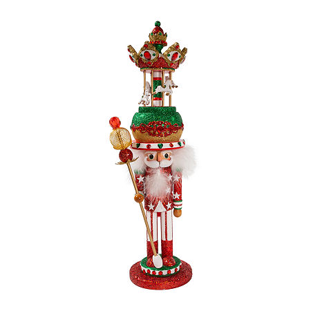 Click here for Kurt Adler 18in Carousel Hat Musical Christmas Nut... prices