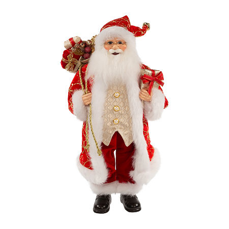 Click here for Kurt Adler 17-In Kringle Klaus Red With Gifts Chri... prices
