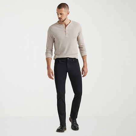 Lee Mens Extreme Motion Straight Fit Jeans  31 30  Black