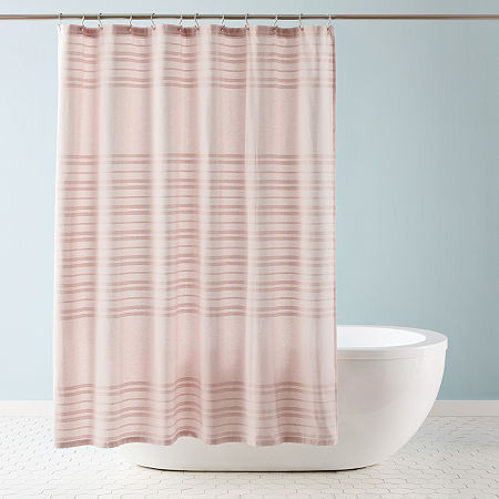 Click here for Town And Country Sophia Stripe Blush Stripe Shower... prices