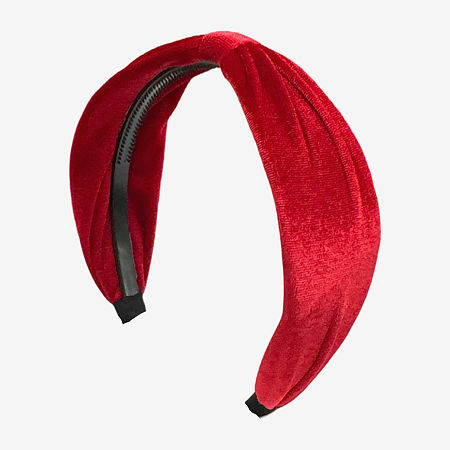 Click here for Bijoux Bar Red Velvet Headband  One Size  Red prices