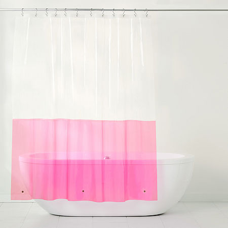 Click here for Town And Country Ciara Pink Shower Curtain  One Si... prices