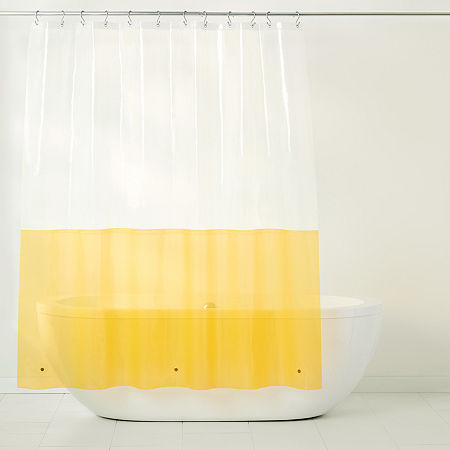 Click here for Town And Country Ciara Yellow Shower Curtain  One... prices