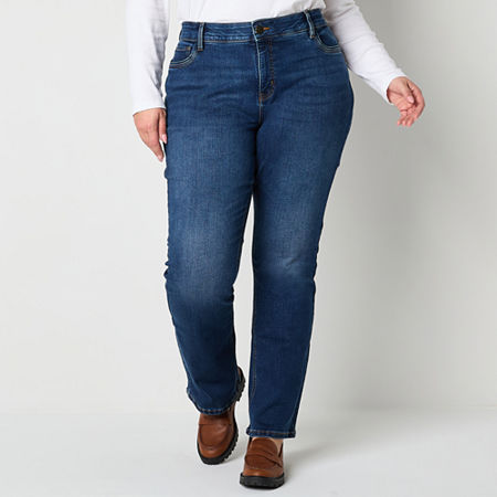 Click here for Liz Claiborne Womens Plus Mid Rise Bootcut Jean  1... prices
