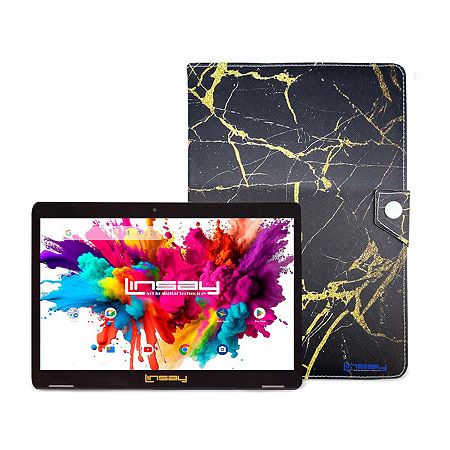 Click here for LINSAY 10.1 Octa Core 128Gb Android 15 Tablet Bla... prices