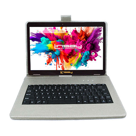 Click here for 10.1 Octa Core 128Gb Tab Silver Keyboard  One Size... prices