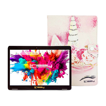 Click here for LINSAY 10.1 Octa Core 128Gb Android 15 Tablet Unic... prices