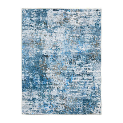 Covington Home Savannah Glacier Indoor Rectangular Area Rug, Color ...