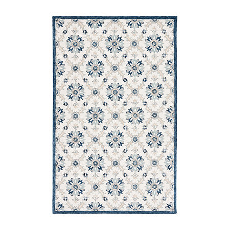 Click here for Martha Stewart Ivy Floral Hand Tufted Indoor Recta... prices
