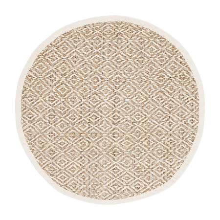 Click here for Martha Stewart Nell Bordered Woven 6 X 6 Indoor Ro... prices