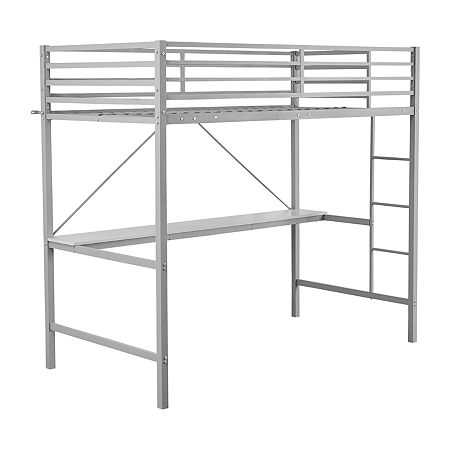 Click here for Jake Rectangular Bunk Bed  One Size  Gray prices
