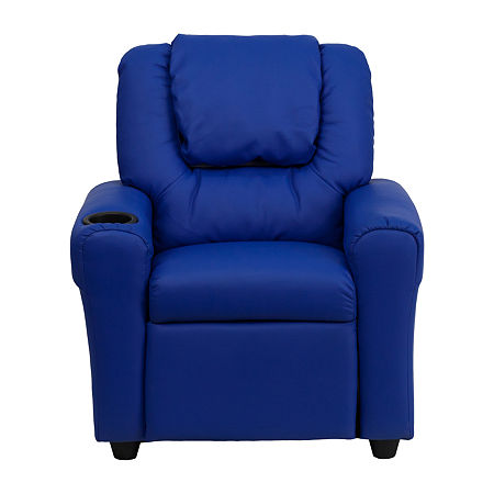 Click here for Vana Plush Recliner with Cup Holder for Kids  One... prices