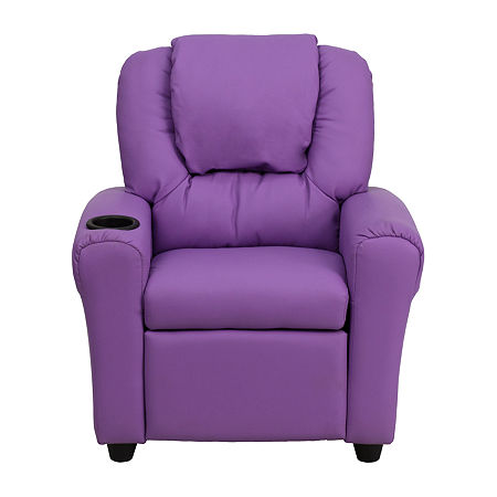 Click here for Vana Plush Recliner with Cup Holder for Kids  One... prices