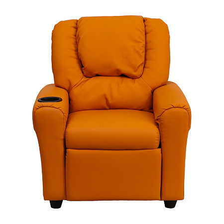 Click here for Vana Plush Recliner with Cup Holder for Kids  One... prices