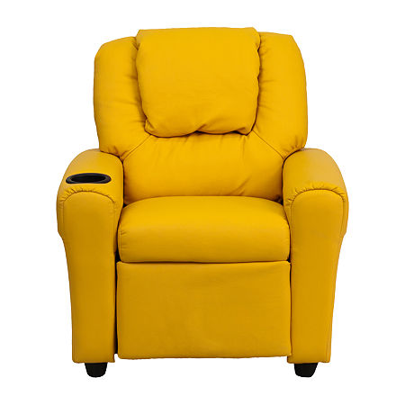 Click here for Vana Plush Recliner with Cup Holder for Kids  One... prices