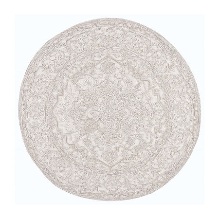 Click here for Martha Stewart Zion Bordered 6 X 6 Indoor Round Ar... prices