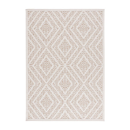 Click here for Martha Stewart Iris Geometric Washable 4 X 6 Outdo... prices