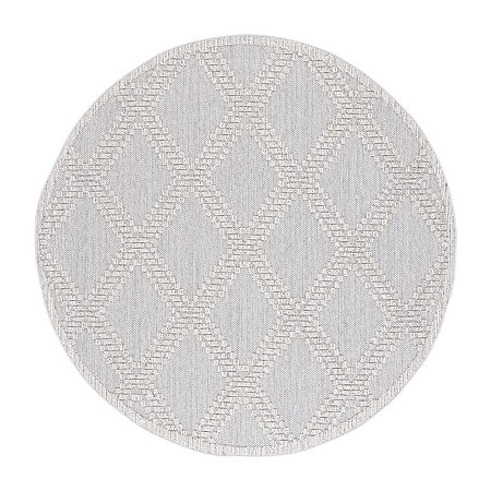Click here for Martha Stewart Lora Geometric 67 X 67 Outdoor Roun... prices