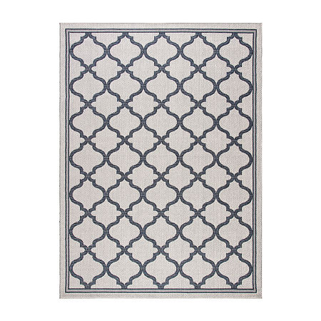 Click here for Martha Stewart Ria Bordered Washable Outdoor Recta... prices