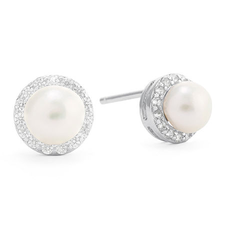 Click here for Silver Treasures White Cultured Freshwater Pearl 8... prices