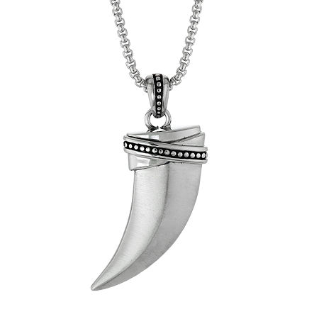 Click here for Mens Sterling Silver 24 Inch Pendant Necklace  One... prices