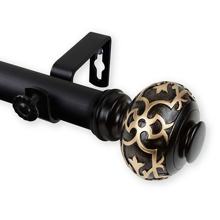 Click here for Rod Desyne Maple 1 IN Adjustable Curtain Rod  One... prices