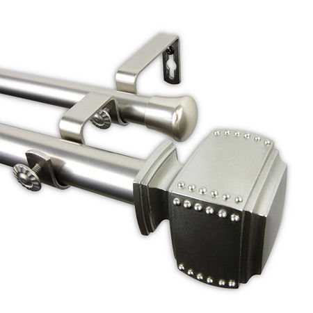 Click here for Rod Desyne Bennett Double Curtain Rod  One Size  S... prices