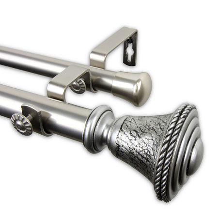 Click here for Rod Desyne Kingsley Double Curtain Rod  One Size... prices