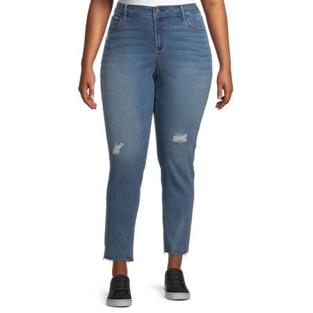 Click here for a.n.a Womens Plus Mid Rise Stretch Fabric Skinny F... prices