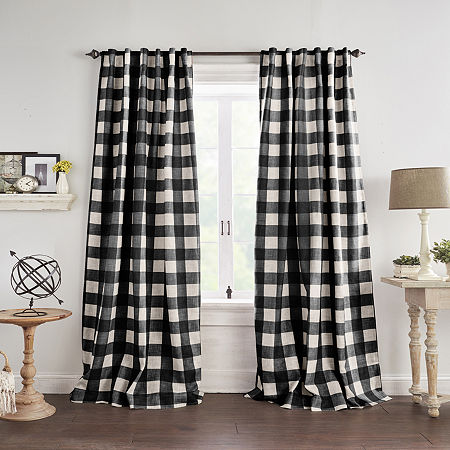 Click here for Elrene Home Fashions Grainger Buffalo Check Blacko... prices