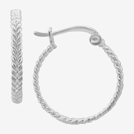 Click here for Silver Treasures Womens Sterling Silver 20mm Hypoa... prices