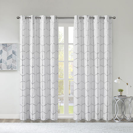 Click here for Intelligent Design Khloe Metallic Geometric Printe... prices