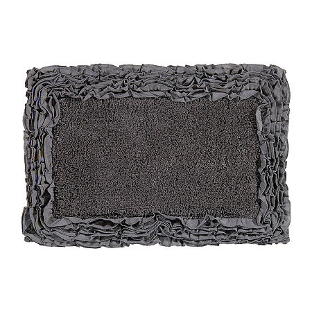 Click here for Better Trends Shaggy Border Mat Bath Rug  One Size... prices
