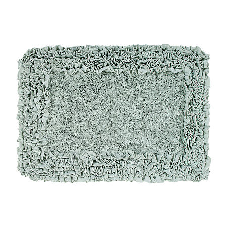 Click here for Better Trends Shaggy Border Mat Bath Rug  One Size... prices