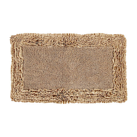 Click here for Better Trends Shaggy Border Mat Bath Rug  One Size... prices