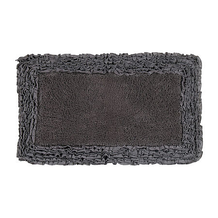 Click here for Better Trends Shaggy Border Mat Bath Rug  One Size... prices