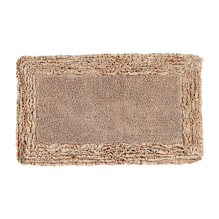 Click here for Better Trends Shaggy Border Mat Bath Rug  One Size... prices