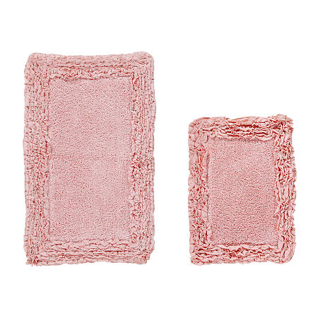 Click here for Better Trends Shaggy Border Mat Bath Rug  One Size... prices
