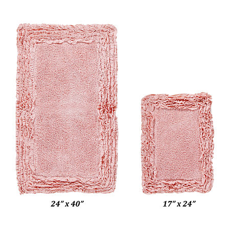 Click here for Better Trends Shaggy Border Mat Bath Rug  One Size... prices