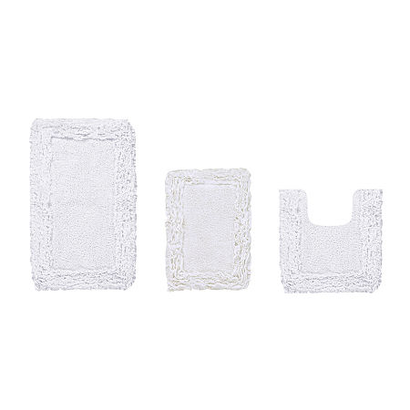 Click here for Better Trends Shaggy Border Mat Bath Rug  One Size... prices
