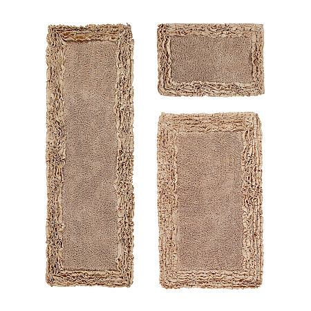 Click here for Better Trends Shaggy Border Mat Bath Rug  One Size... prices