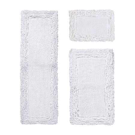 Click here for Better Trends Shaggy Border Mat Bath Rug  One Size... prices