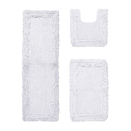 Click here for Better Trends Shaggy Border Mat Bath Rug  One Size... prices