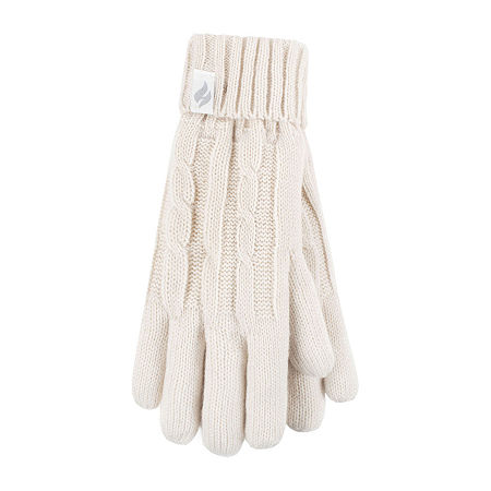 Click here for Heat Holders Womens Amelia Cable Knit Gloves  Smal... prices